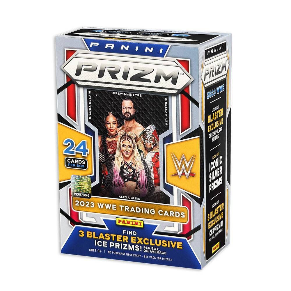 2023 Panini WWE Prizm Trading Cards Blaster Box - Walmart.com