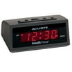 AcuRite Intelli-Time Digital Alarm Clock with Large Numbers and Loud ...
