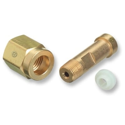 Regulator Inlet Nut, Inert Gas, Stainless Steel, CGA-677, 1.035 in to ...