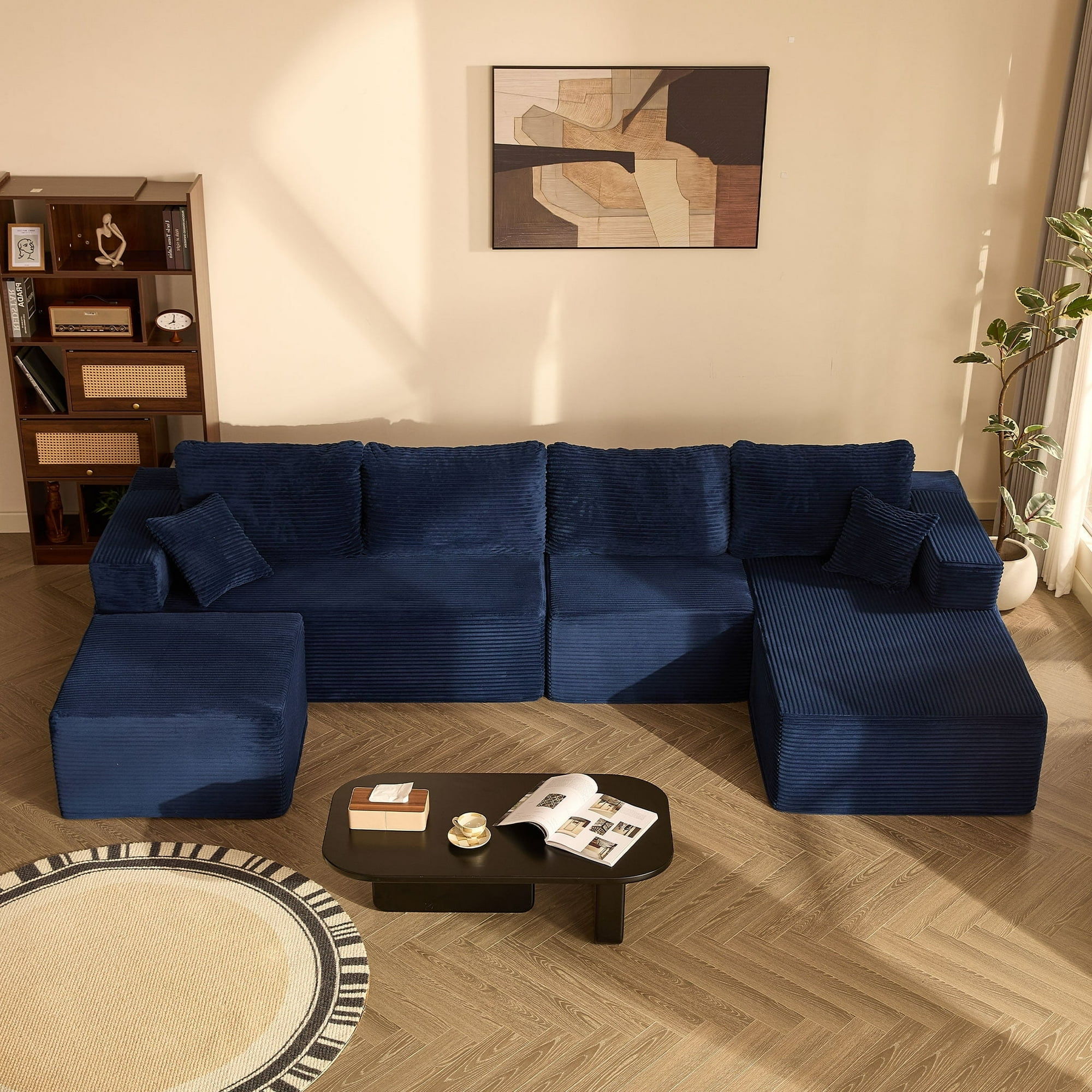 Click here for Bigsyy 138 Boneless Couch With Deep Seat  Modular... prices