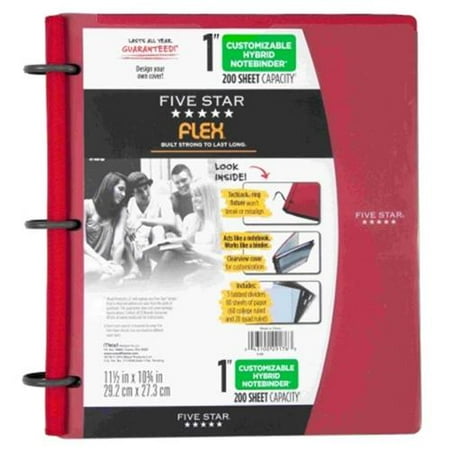 Mead Five Star Flex Note Binder, 1 ea - Walmart.com