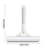 XIXISTARYY Tools Shower Squeegee For Shower Doors,Three-in-One Silicon ...