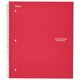 Five Star Wirebound Notebook, 1 Subject, Wide Ruled, 10 1/2" x 8 ...
