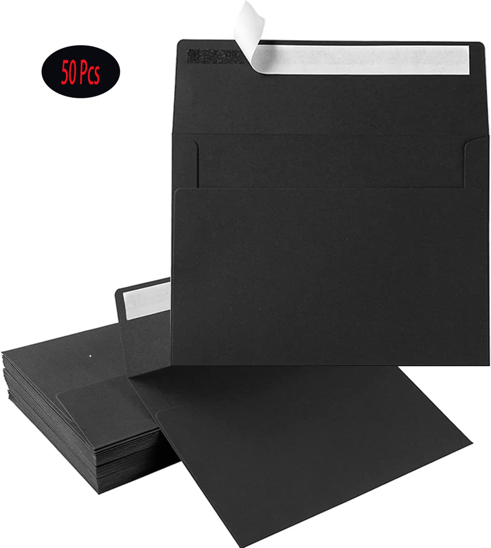 50/Pack A7 Self Seal Envelopes for Wedding,Party,Greeting Cards,Photos ...