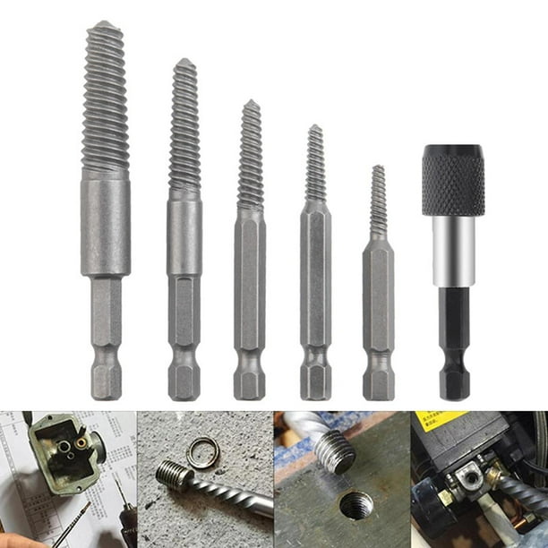 Left Handed Drill Bits And Extractors Extractors Broken Bolts | Damaged ...