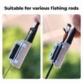 5pcs Color Changing Fishing Rod Tip Bite Indicator All Green Tail Night ...
