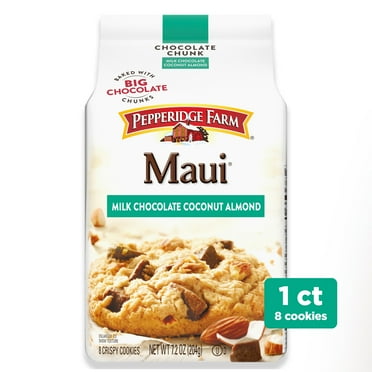 Pepperidge Farm Nantucket Crispy Double Dark Chocolate Chunk Cookies, 7 ...