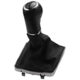 6 Speed Gear Shift Knob Stick Gaiter Boot Cover For Opel For Vauxhall ...