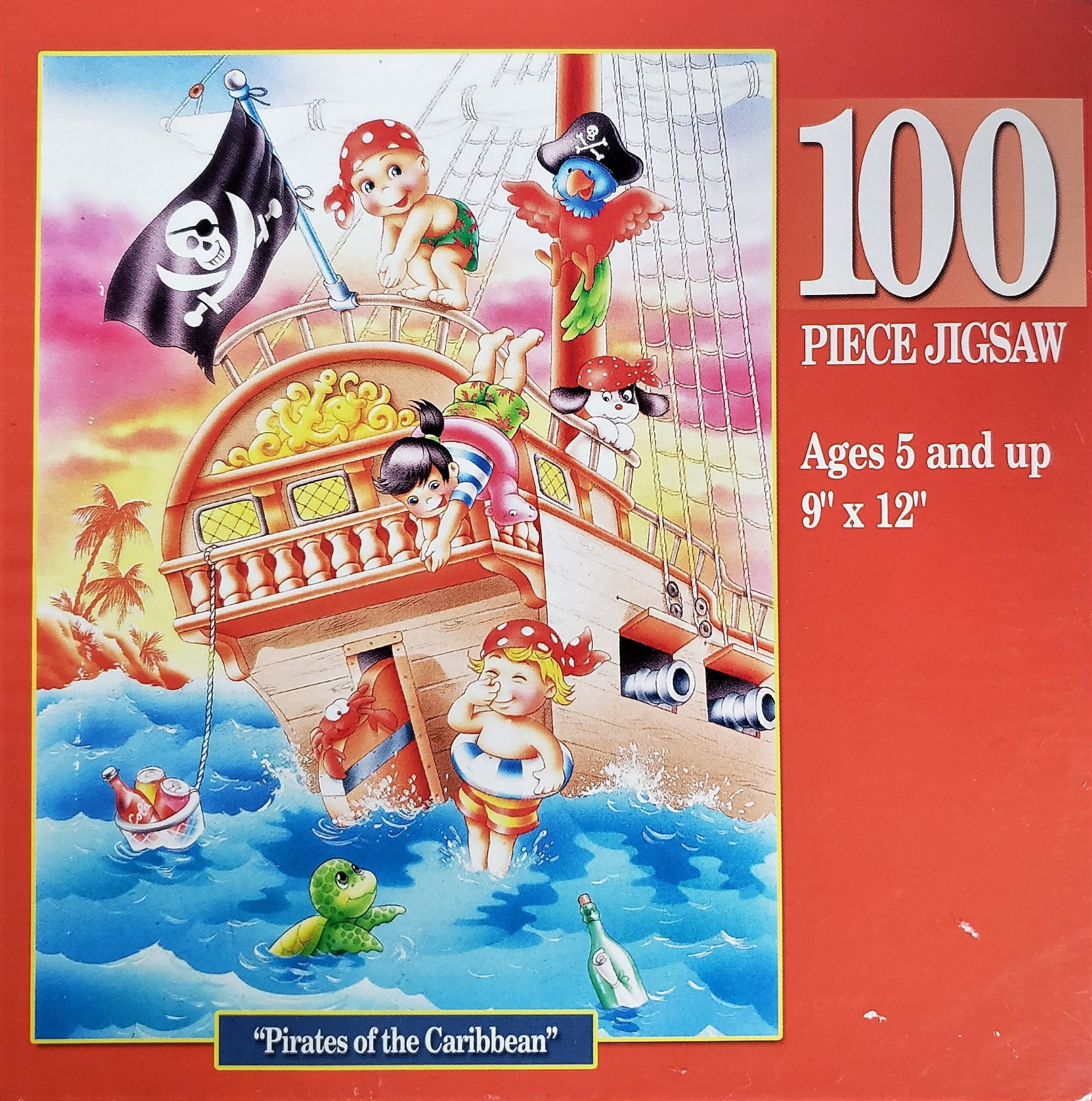 Pirates of the Caribbean Kids 100 Piece Jigsaw Puzzle - Walmart.com