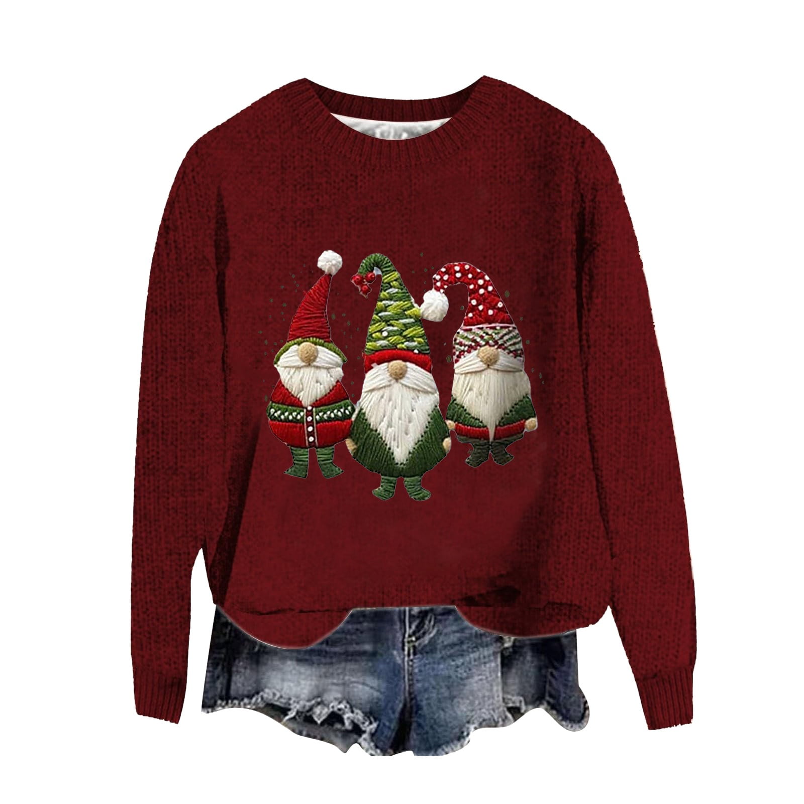 Click here for Zhanying Top Ugly Christmas Sweater For Women Knit... prices