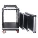 Sound Town 14U PA DJ Rack/Road Case with 11U Slant Mixer Top, 20 ...