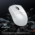 DUFDERIA Attack X6 Bluetooth Mouse PixArt PAW3395 Tri- Connection RGB ...