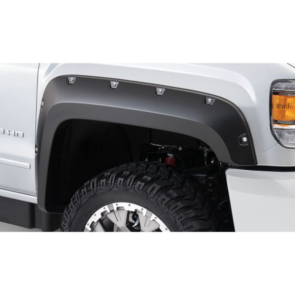 Bushwacker by RealTruck Pocket/Rivet Style Front & Rear Fender Flares ...