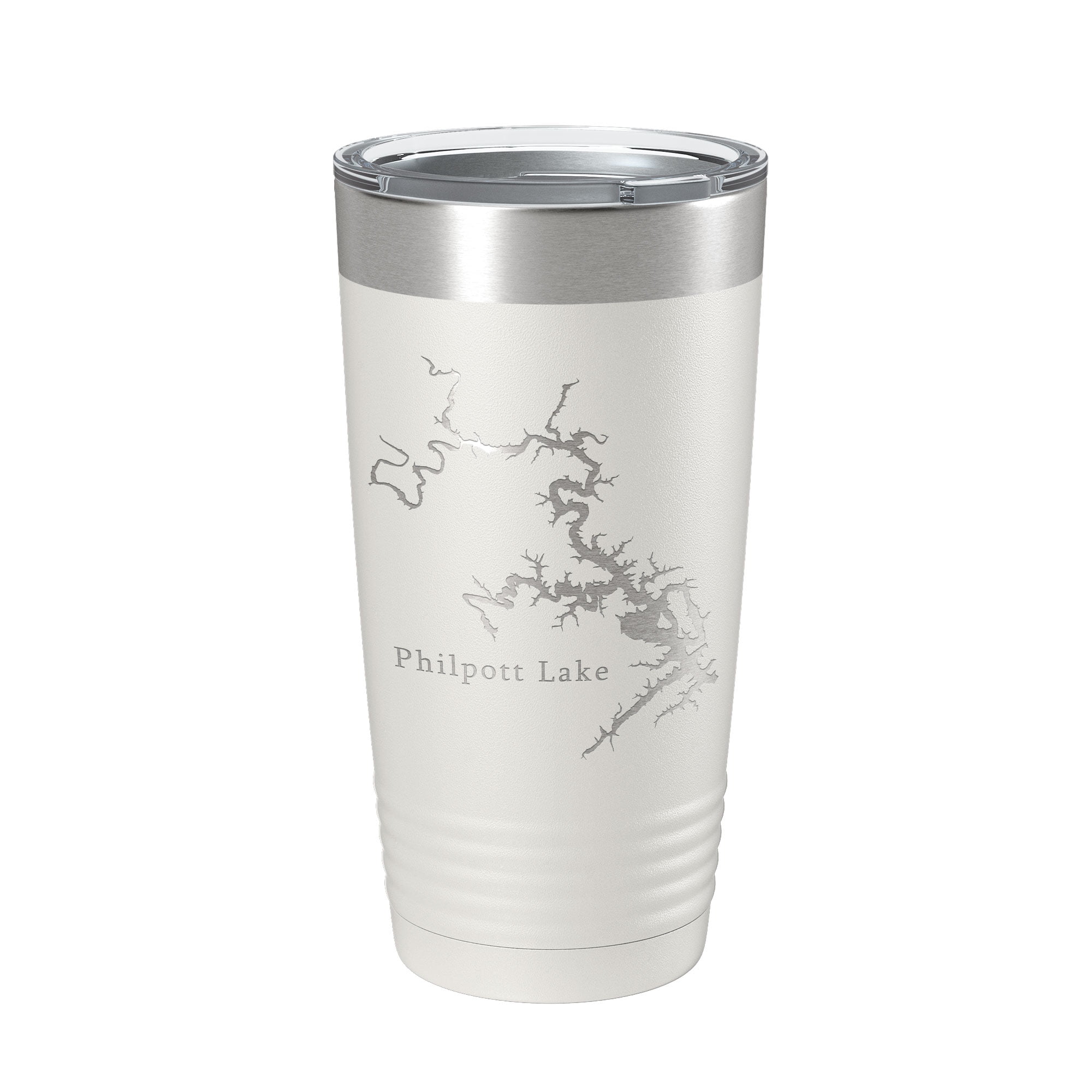 Philpott Lake Map Tumbler Travel Mug Insulated Laser Engraved Coffee ...