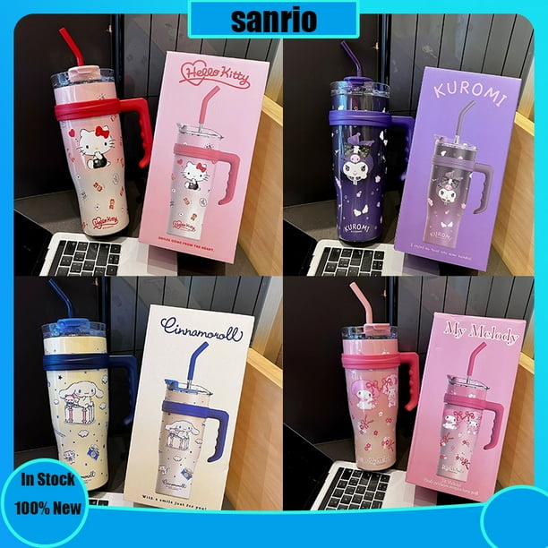 Botella termo de Hello Kitty, ml de 1200 Miniso Sanrio, bonito Kuromi ...