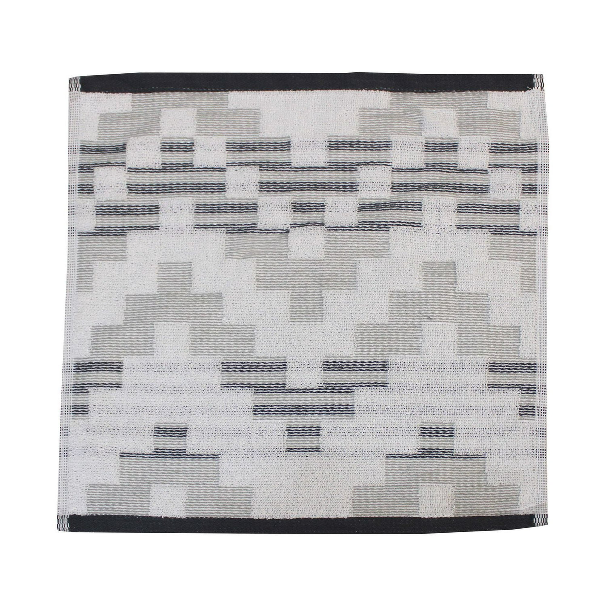 Click here for Hometrends Fashion Washcloth  Grey  1 Piece 13 In... prices