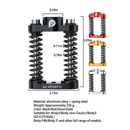 Shock Absorber Handy Installation Upgraded Fittings Replaced Part Bike ...