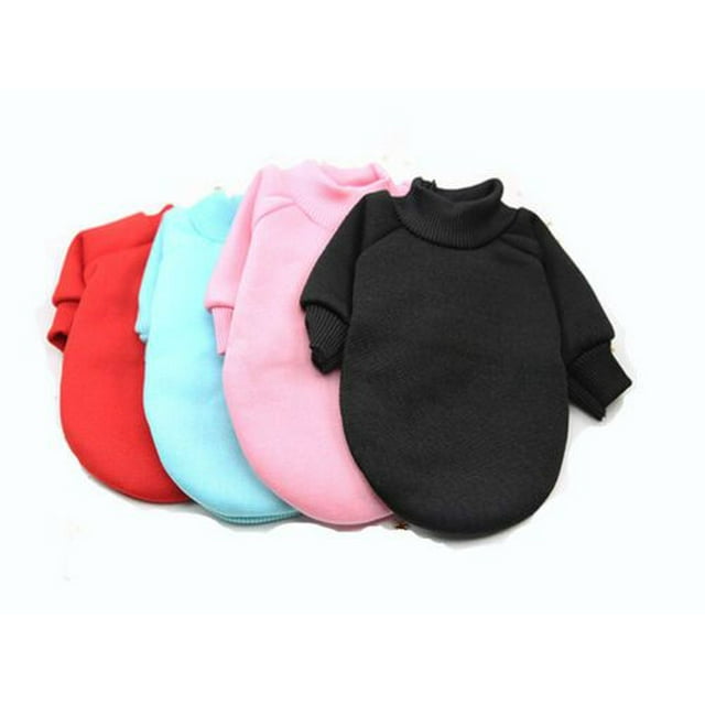 PLAIN Dark Blue Sweatshirt FOR SMALL DOGS Small Dog Sweater(Dark Blue ...