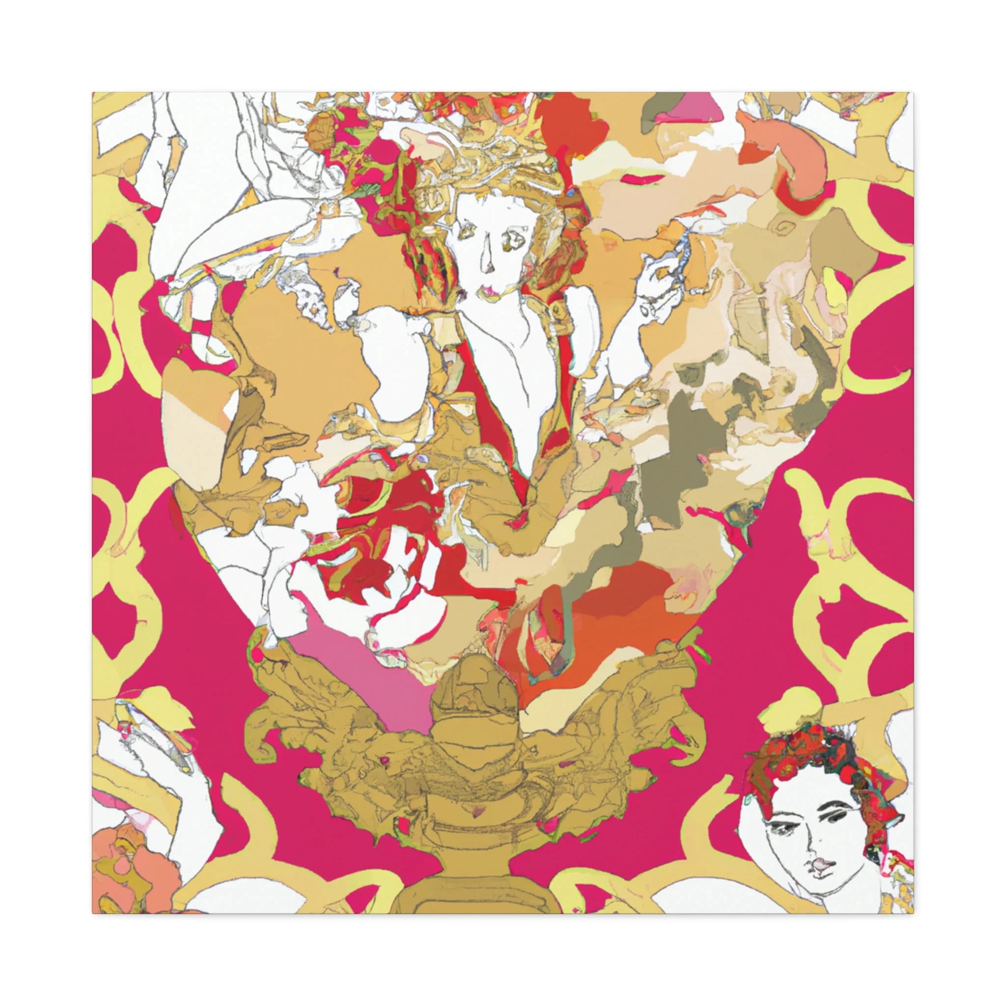 Lavish Garden Splendor - Canvas - Walmart.com