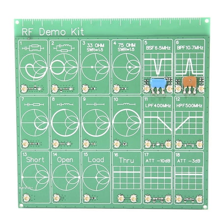 Vector Analyzer Board RF Demo Kit, RF Tester Board, For Measuring 6.5m ...