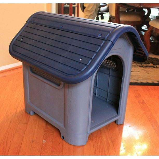 New Outdoor Dog House Small to Medium Pet All Weather Doghouse Puppy ...