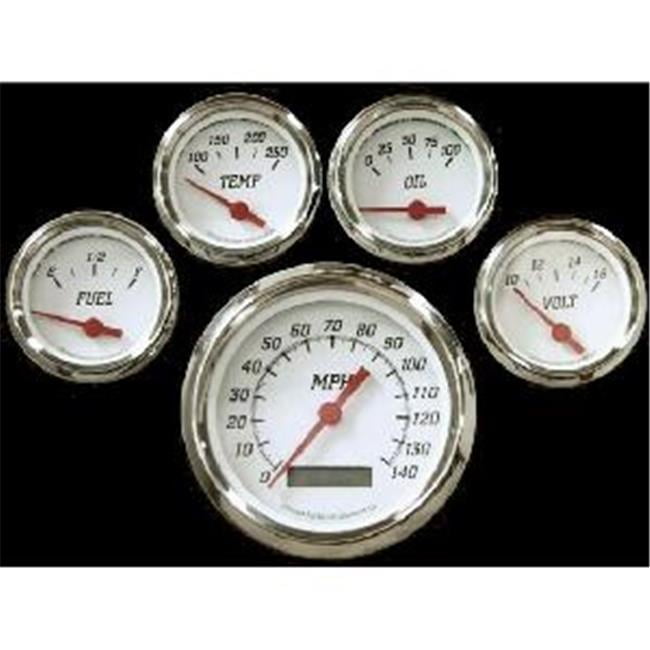 Omega Kustom Instruments OK-120535 Gauge Kool White Series Programmable ...