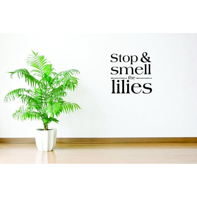 Stop Smell The Lilies Trees Flowers Rose Bushes Stem Garden Bouquet ...