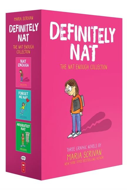 Nat Enough: Definitely Nat: A Graphic Novel Box Set (Nat Enough #1-3 ...
