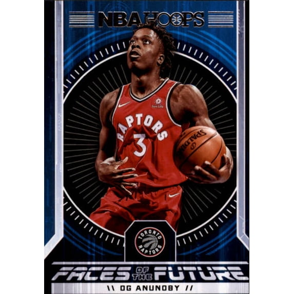2017-18 Hoops Faces of the Future #15 OG Anunoby RC Rookie Toronto ...