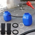 Giaone Garden Water tanks Linking set with 100cm Flexible Hoses Rain ...