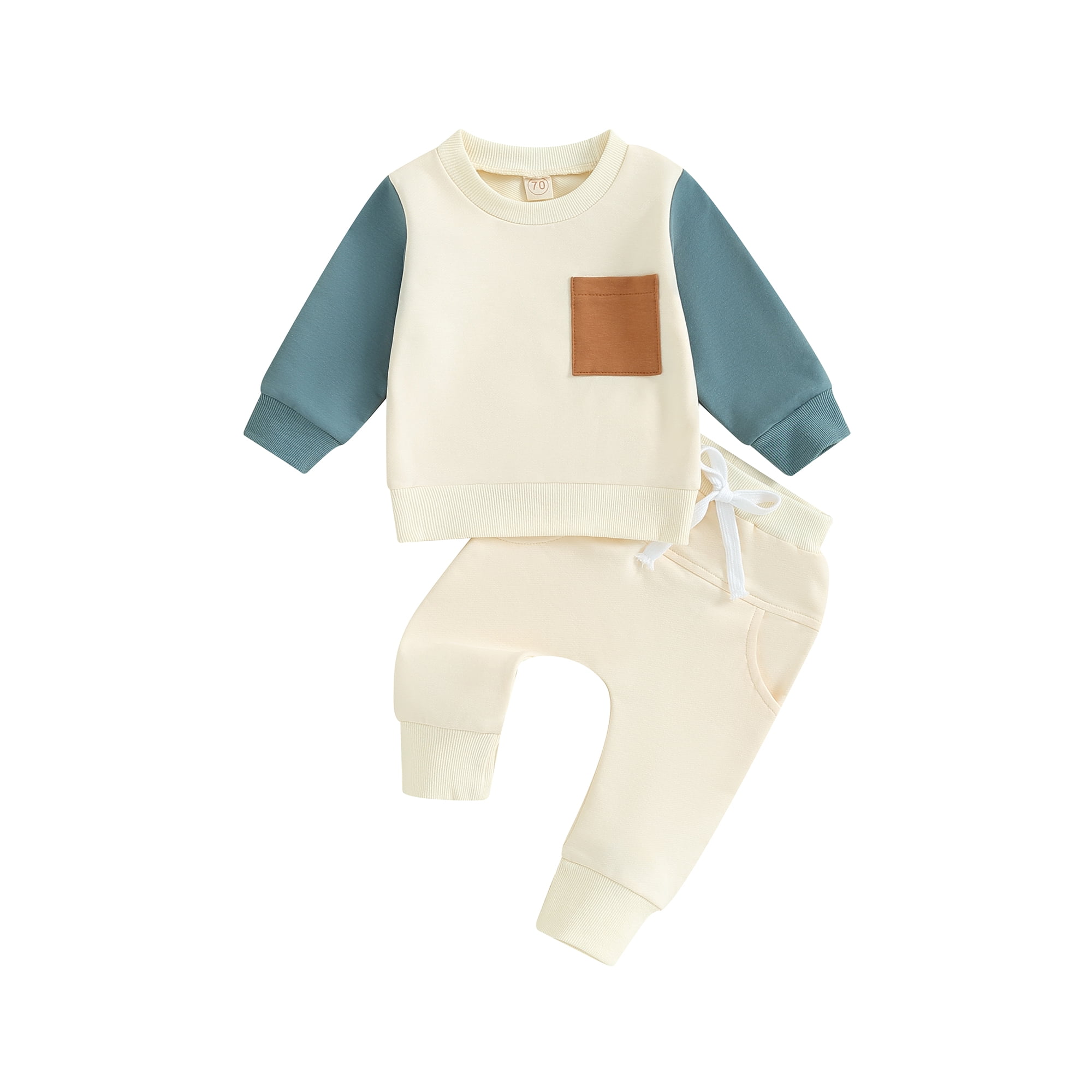 Click here for Zaxarra Baby Boy Clothes Color Block Crewneck Swea... prices