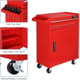 TUFFIOM Mobile Metal 5-Drawer Roller Tool Box, Tool Storage Cabinet ...