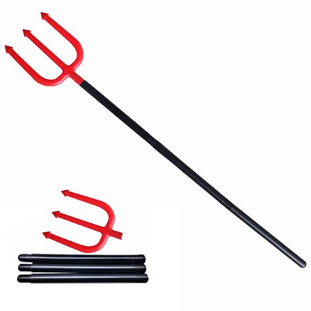 Grim Reaper Scythe Demon Toy Halloween Cosplay Props 4 Section Splicing ...