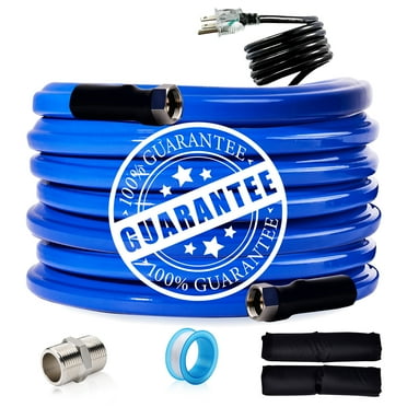 Kohree Blue 35FT RV Water Hose with Storage Bag, 5/8'' ID Drinking ...