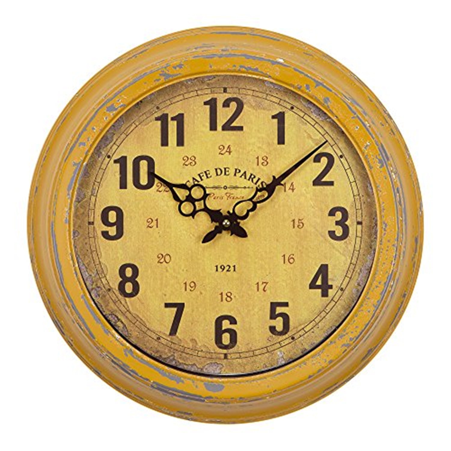 Circular Faded Time Wall Clock - Walmart.com - Walmart.com