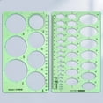 LYTiang Circle Template For Drawing Drafting Geometric Circle Ruler For ...