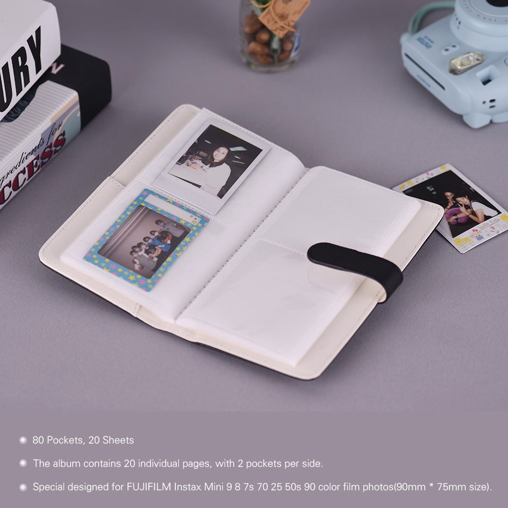 Album photo portable à 80 pochettes avec album photo avec album à ...