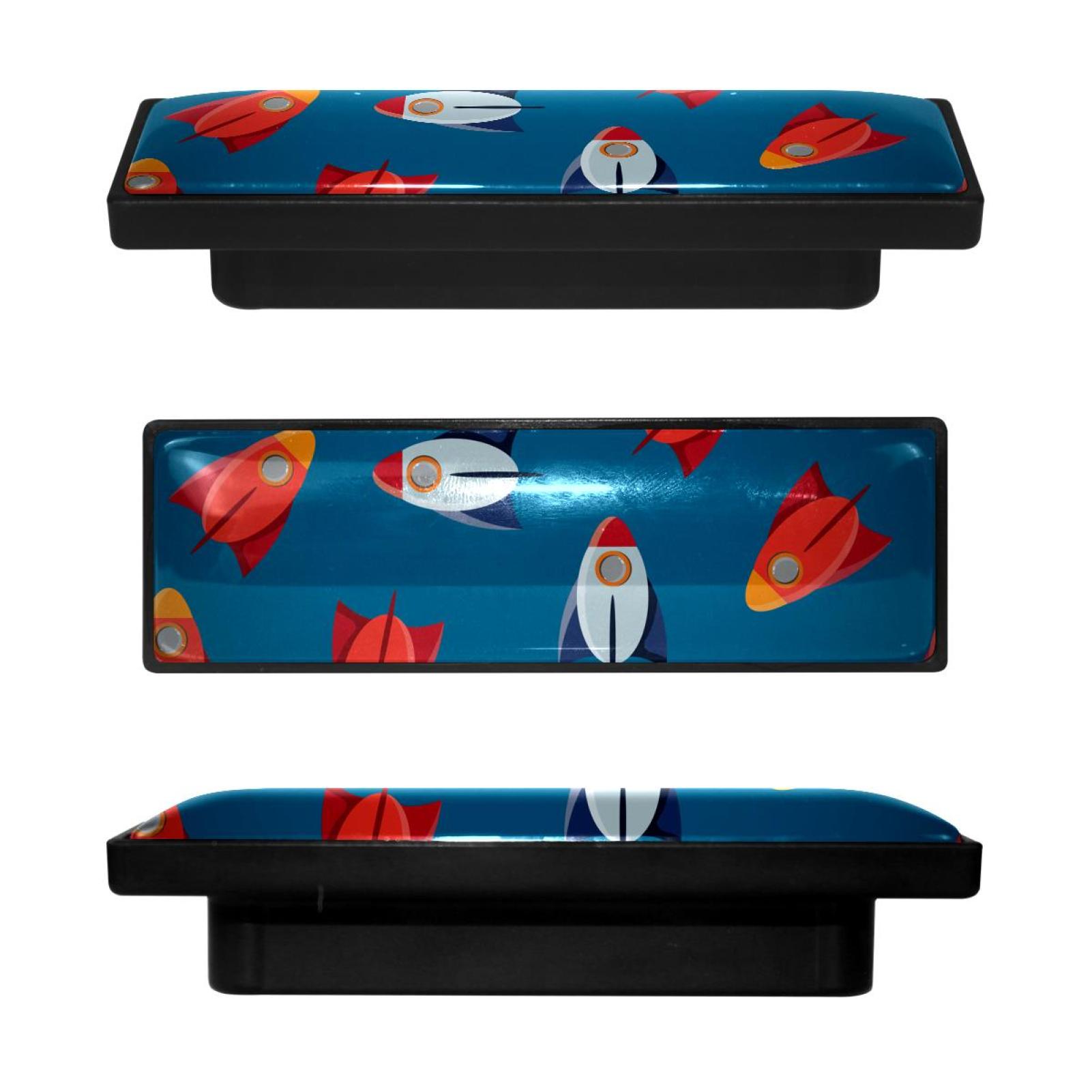 4 Pcs Rectangle Cabinet Handle Cupboard Knob Drawer Pulls Handle Outer ...