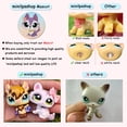 4 PCS Minilpsshop Little Animal Pet Toys Figures Include Collie #272 ...