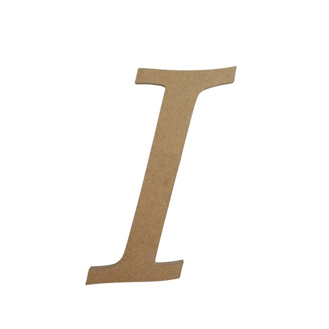 Wooden Letter Unfinished, Monotype Font, Craft Cutout - Walmart.com