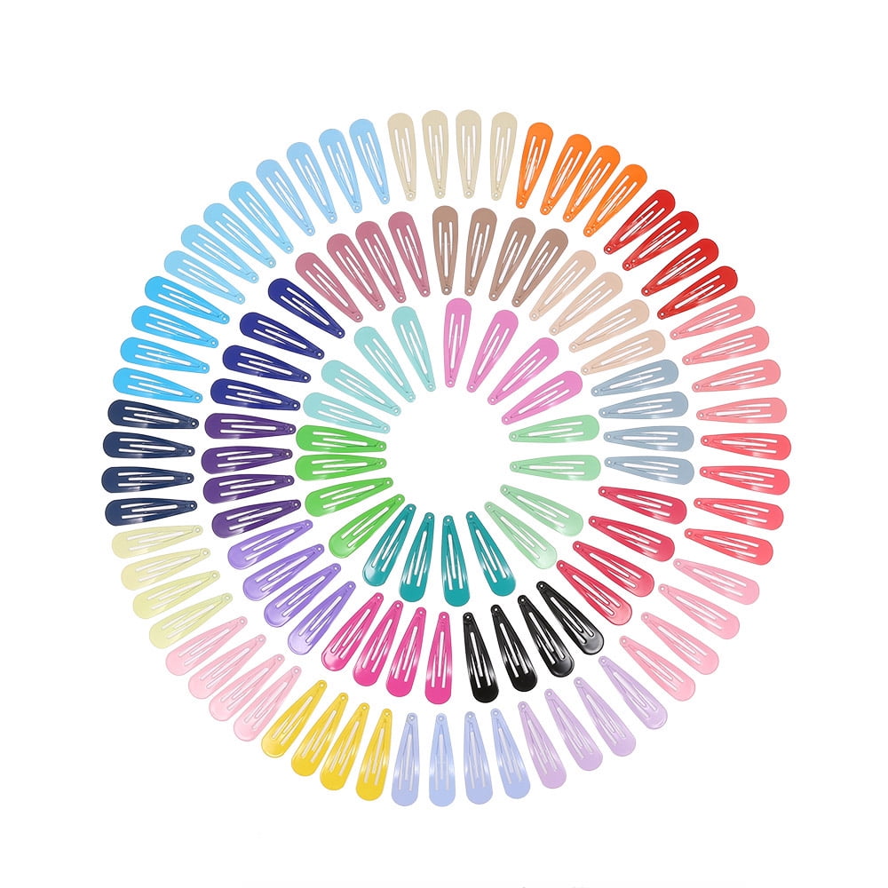 Click here for Yeacher 120pcs Hair Snap Clips Metal Barrettes Hai... prices