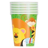 9oz Paper Animal Jungle Cups, 8ct - Walmart.com