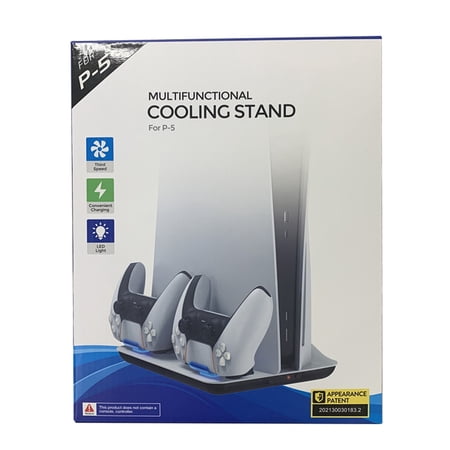 Charging Station Cooling Fan Base Dual Controller Game Controller Stand ...