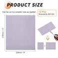 12 Pcs 320 Grit Sandpaper, 9 x 11 Inch Sand Paper Alumina Abrasive ...