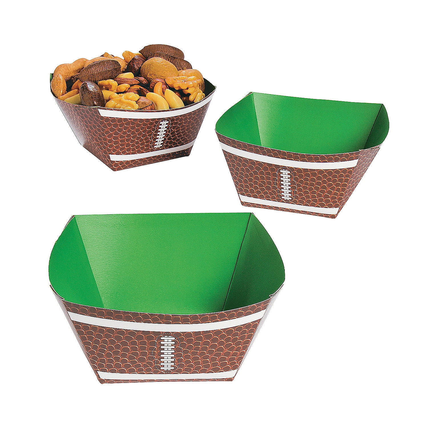 Fun Express Football Paper Bowls 6pc Party Supplies Print fun-express-football-paper-bowls-6pc-party-supplies-print