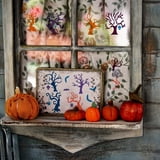 1Pc Spooky Hollow Tree Drawing Template Stencil 11.8x11.8inch for ...