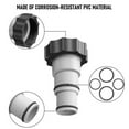 Pack Of 2 A Series Hose Adapter With Threaded Collar And Sealing Rings ...