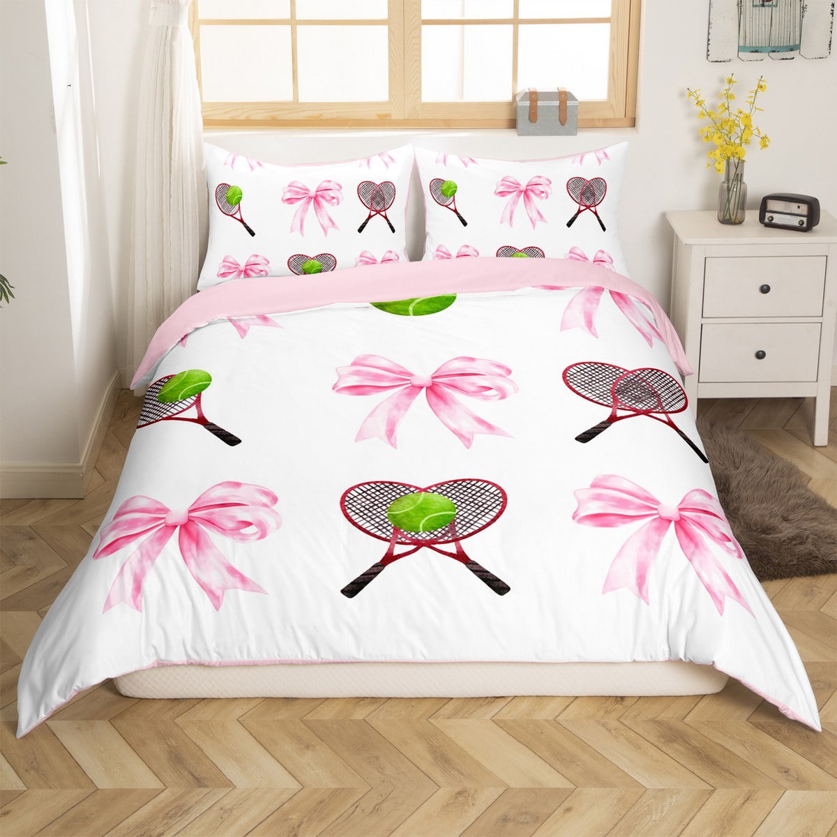 Click here for Erosebridal Cute Bow Duvet Cover Full  Princess Ri... prices