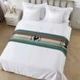 Bed Runner Chicken Eggs Bedding Scarves Soft Decorative Bed Flag ...