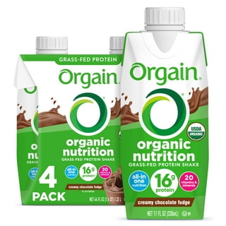 Orgain 20g Grass Fed Clean Protein Grass-Fed Shake- Creamy Chocolate ...